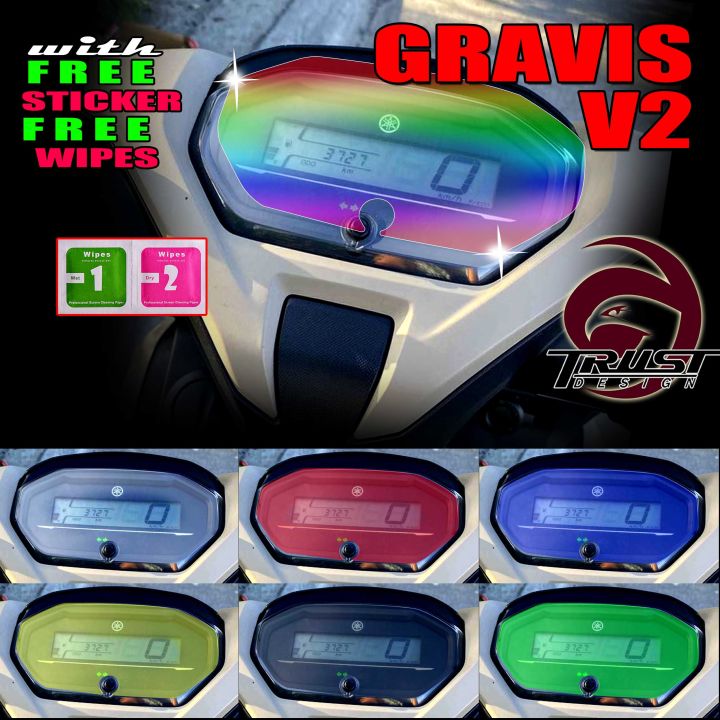Gravis V2 Gauge Protector BUY 1 GET FREE Smoke / FREE Wipes / FREE ...