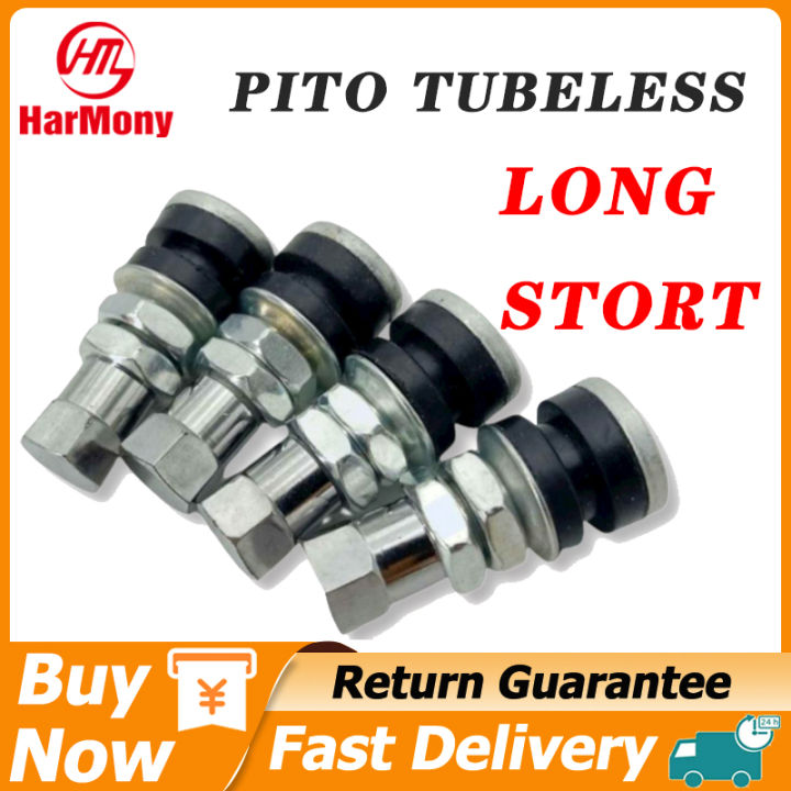Harmony Motorcycle Stainless Pito for Tubeless / Tire Valve (HEAVY DUTY ...