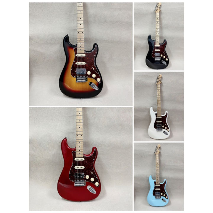 Knight Stratocaster 4 Pickup Electric Guitar With Setup (bies included ...