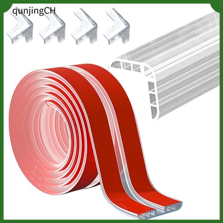 QUNJINGCH Anti Collision Baby Proofing PVC Transparent Corner Guard ...