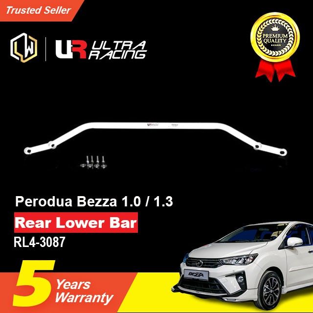 Perodua Bezza 1.0/1.3 (2016-2022) - Ultra Racing Rear Lower Bar RL4 ...