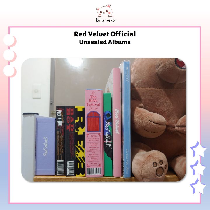 RED VELVET Official Unsealed Albums | Lazada PH