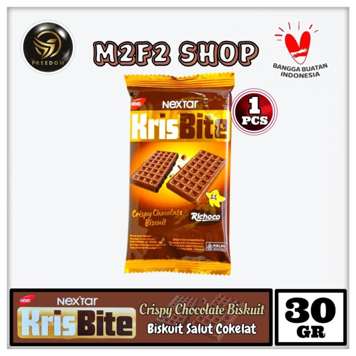 Nabati Nextar Kris Bite Crispy Chocolate Biscuit Richoco | Biskuit ...