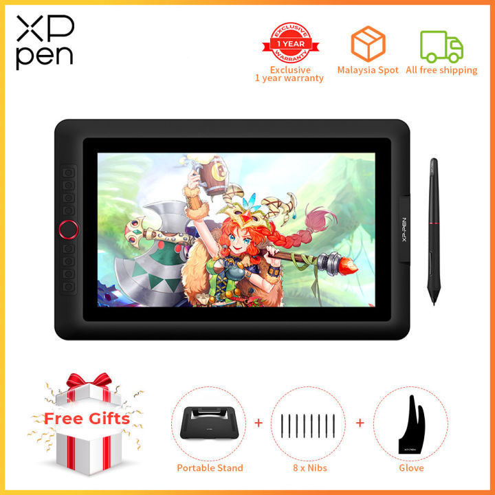 XP-PEN Artist15.6 Pro 15.6 Inch Drawing Pen Display Graphics Monitor ...