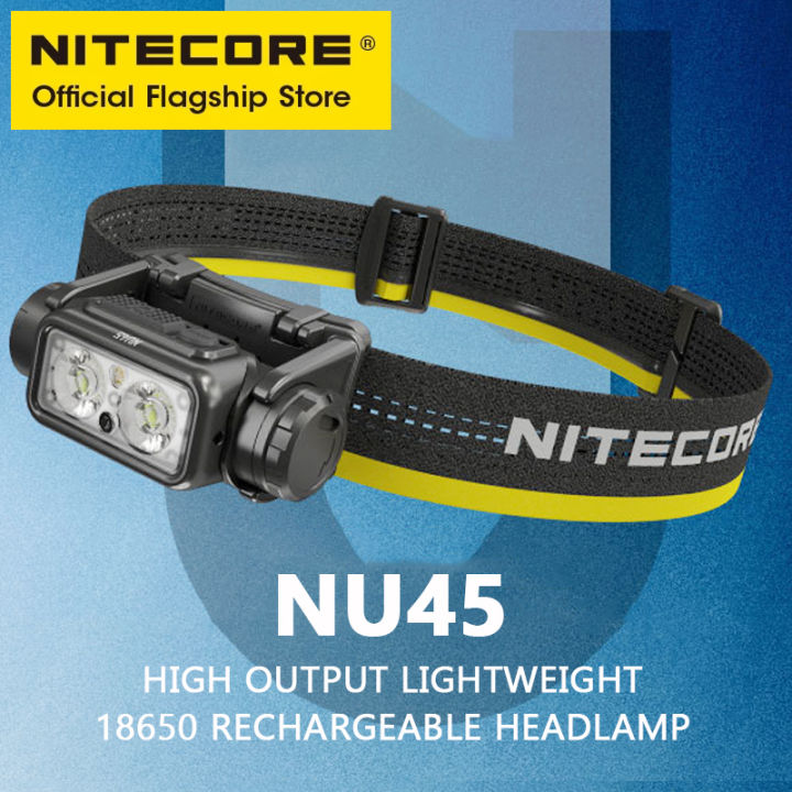 NITECORE NU45 USB-C Rechargeable Headlight 1700 Lumens Work Light For ...