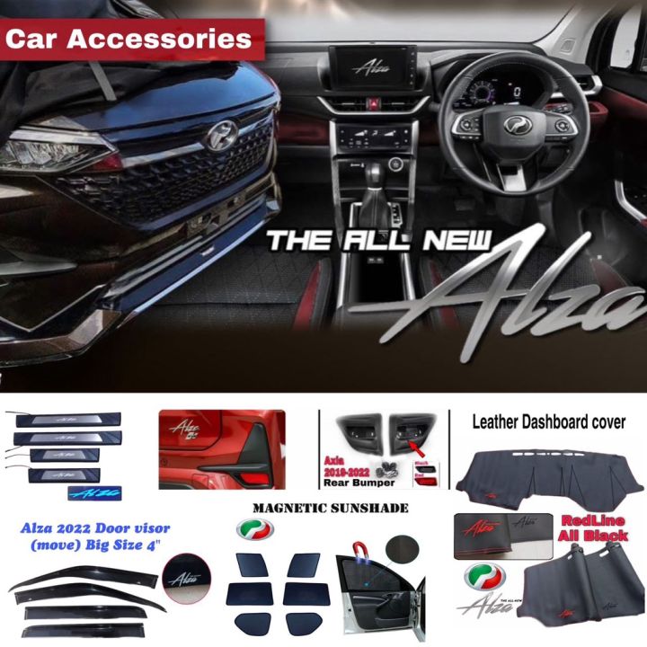 PERODUA ALZA BARU 2022 Series Aksesori Kereta | Handle Bowl Cover ...