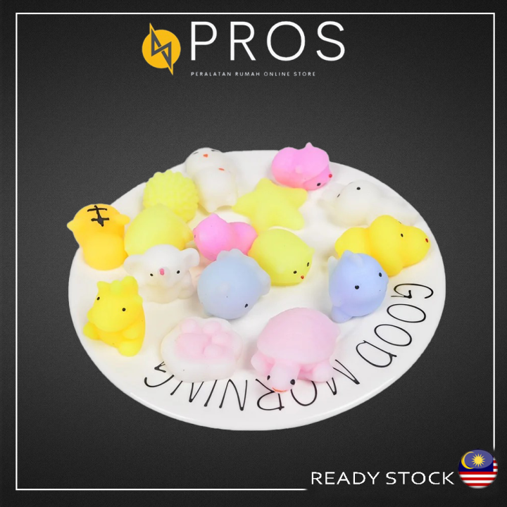 PROS Squishy Mini Small Toy Cute Animal Soft Tpr Squeeze Stress Relief ...