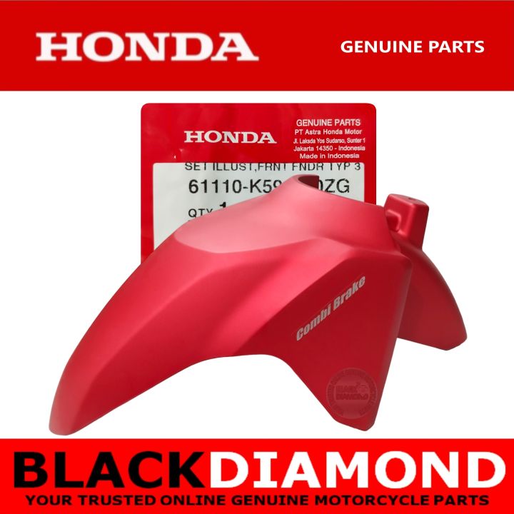 JOEY - ORIGINAL HONDA CLICK 150i V2 GAME CHANGER | FRONT FENDER, MATTE ...