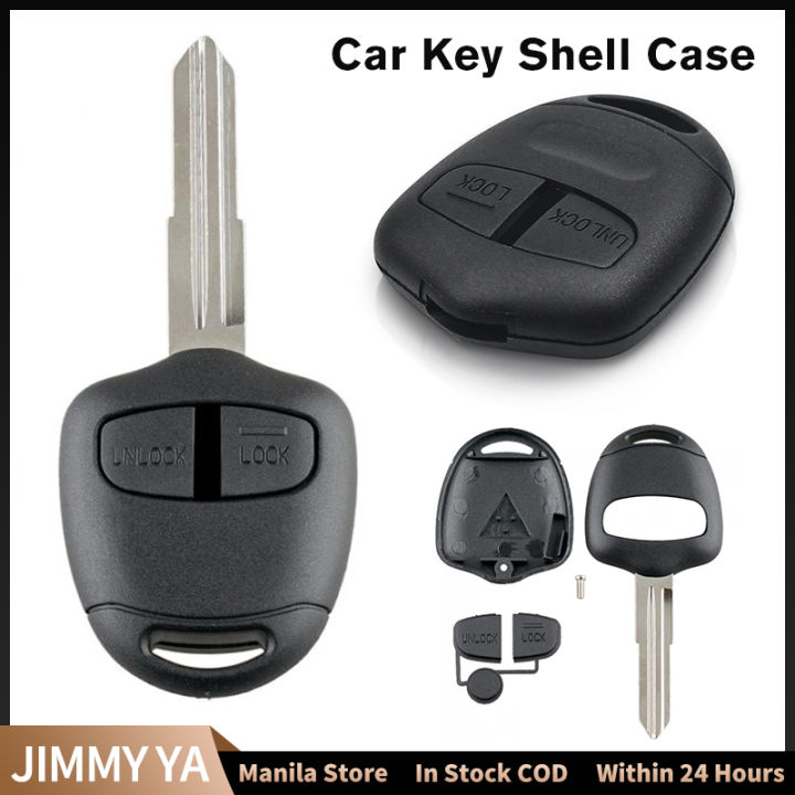 Car Remote Key Shell 2 Buttons FOB Remote Case With Blade For ...