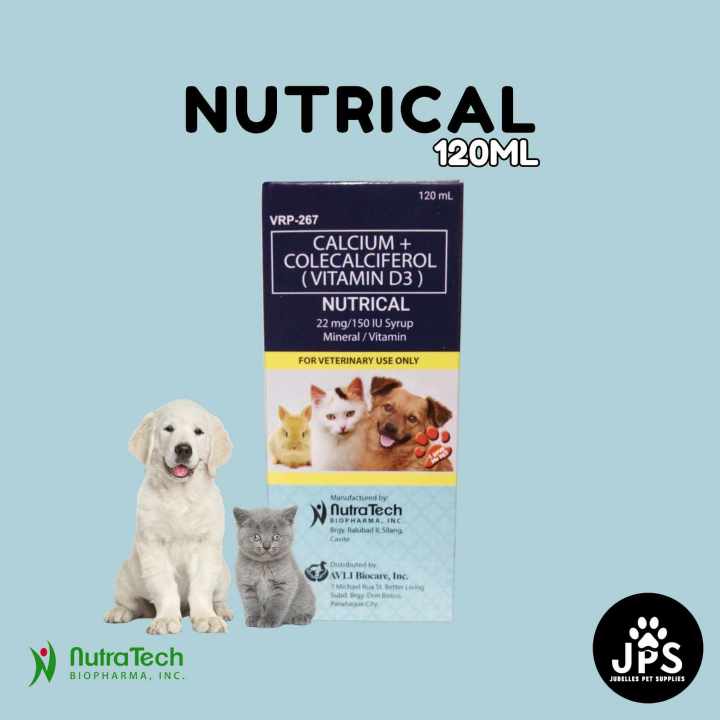 Nutrical (Calcium + Vitamin D3) 120mL | Lazada PH
