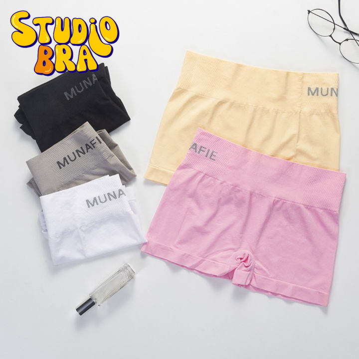 𝙎𝙩𝙪𝙙𝙞𝙤 𝘽𝙧𝙖 - Munafie กางเกงซับใน ผ้านิ่ม ใส่สบาย (รหัส: 050) | Lazada.co.th