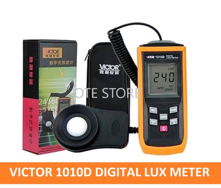 Victor VC1010D Digital Lux Meter Tester | Lazada