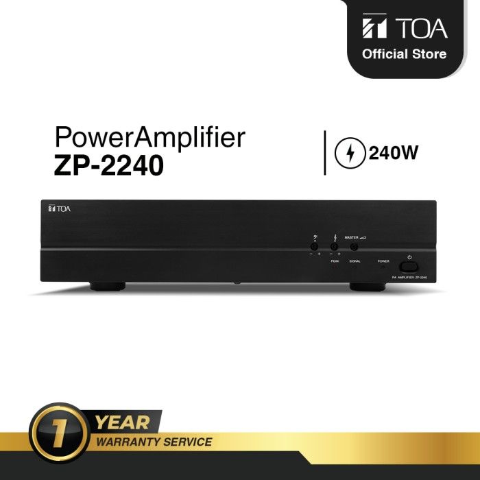 TOA ZP-2240 POWER AMPLIFIER 240 W | Lazada Indonesia