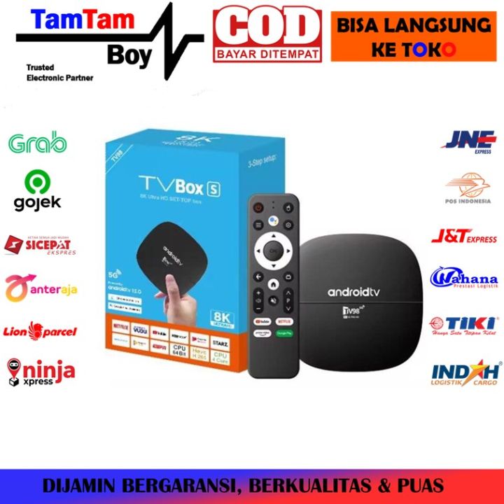 Android Set Top Box Smart TV Digital ATV TV98 4K Wifi Bluetooth USB ...