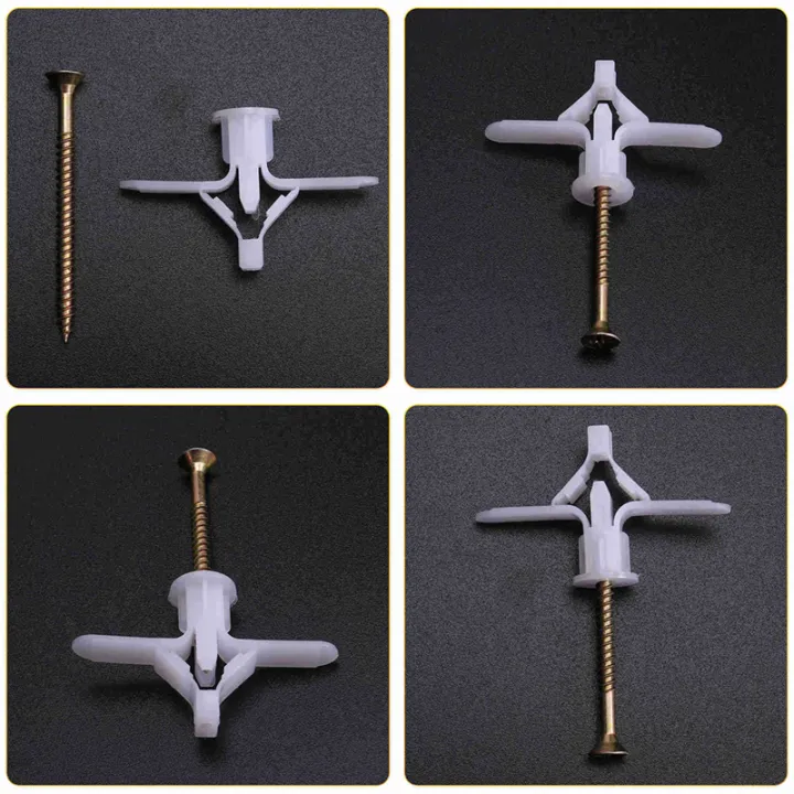 【GNL】-100PCS Aircraft Type Expansion Pipe Gypsum Board Expansion Plug ...