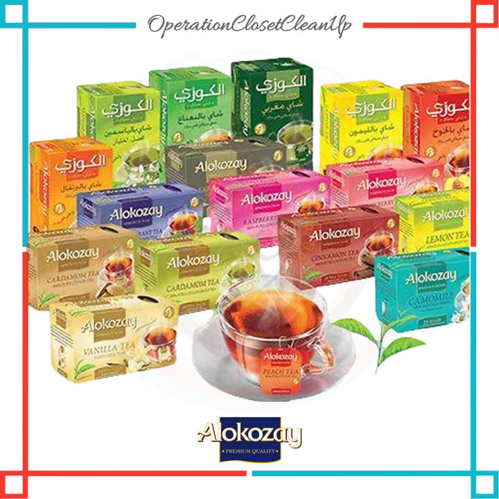 🇦🇪 Alokozay Green Tea 100 Tea Bags | Lazada PH
