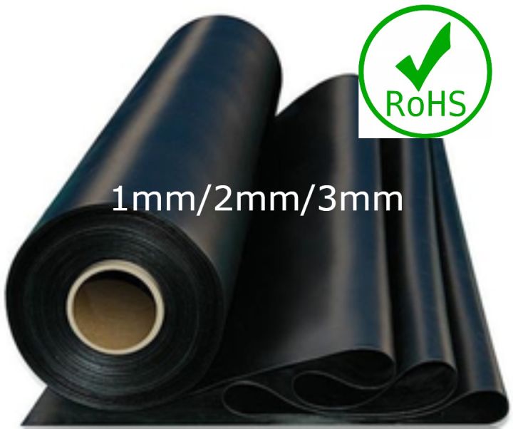 Neoprene Rubber Sheet Black CR Chloroprene Rubber Sheet Hardness 65+-5 ...