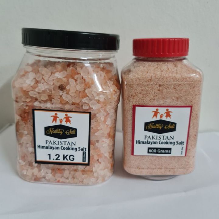 Pakistan Himalayan Pink edible Salt JAR for cooking premium grade ...