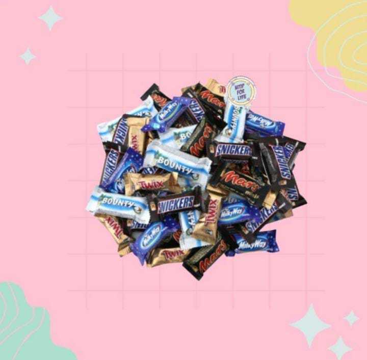 Snickers/Bounty/Mars/milkyway Mini choco perpcs | Lazada Indonesia