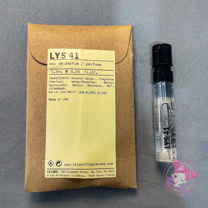 1.5ML Perfume Sample - Le Labo Lys 41 | Lazada PH