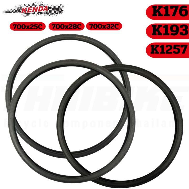 ยางนอกจักรยานเสือหมอบ KENDA 700x23 700x25 700x28 700x32 K193 K176 K1257 | Lazada.co.th