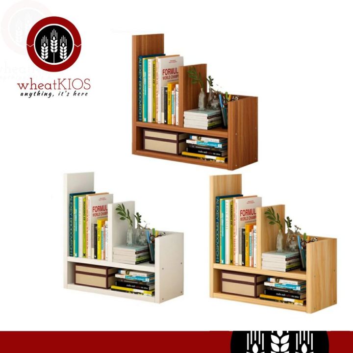 Rak Buku Meja Minimalis | Lazada Indonesia