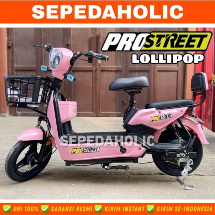 PROMO SPESIAL Sepeda Listrik PROSTREET LOLLIPOP 350 Watt Electric E ...