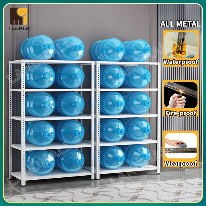 5 Layer Galvanized Metal Rack shelf Steel Rack Shelves Adjustable ...