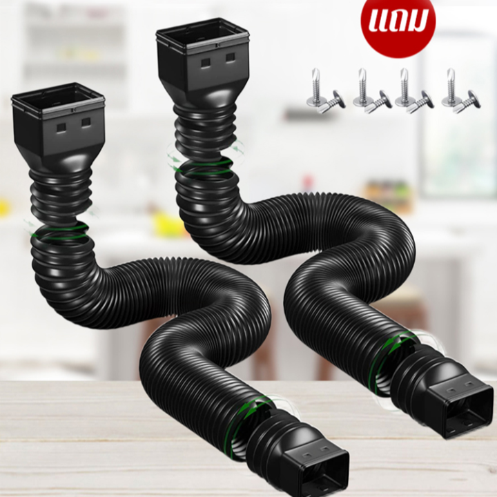 Retractable Downpipe Expandable Drain Pipe Downpipe Extender Good ...