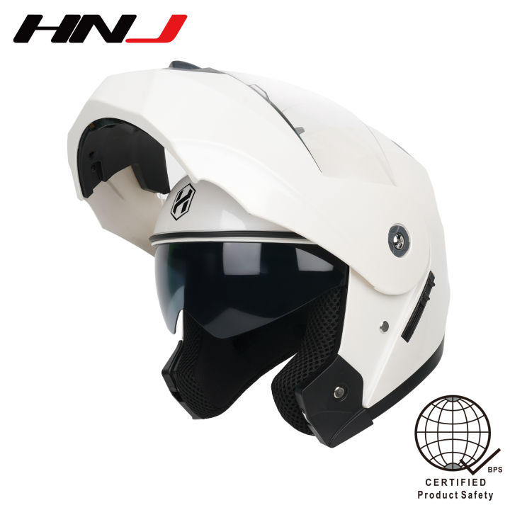 HNJ YM-920 Helmet For Motorcycle Full Face Dual Visor Modular helmet ...