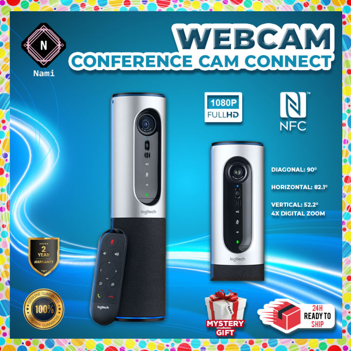 Logitech CC2000E Portable ConferenceCam Connect All in One Video ...