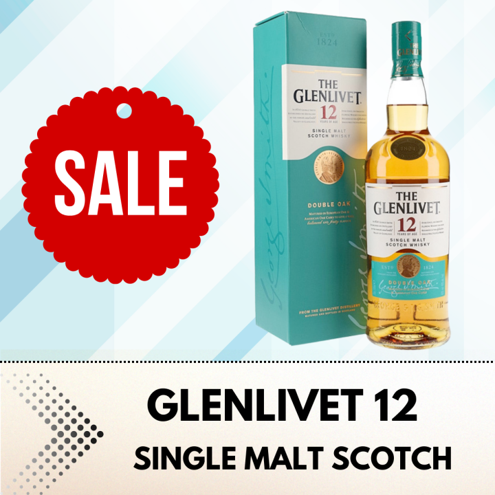 Glenlivet 12 Year Old Single Malt Whisky 700ml | Lazada PH