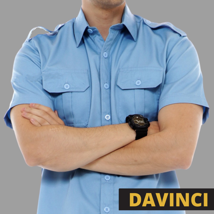 Murah Seragam Baju Biru Muda Pangkat Kemeja Pendek Trans Net Tv Pdh Pdl Lazada Indonesia