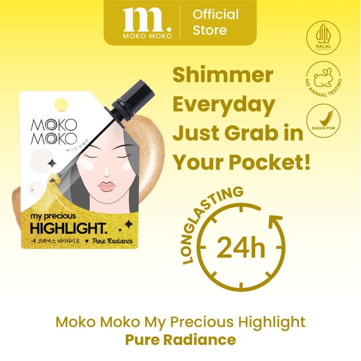 Moko Moko My Precious Highlight Pure Radiance - Makeup Highlighters ...