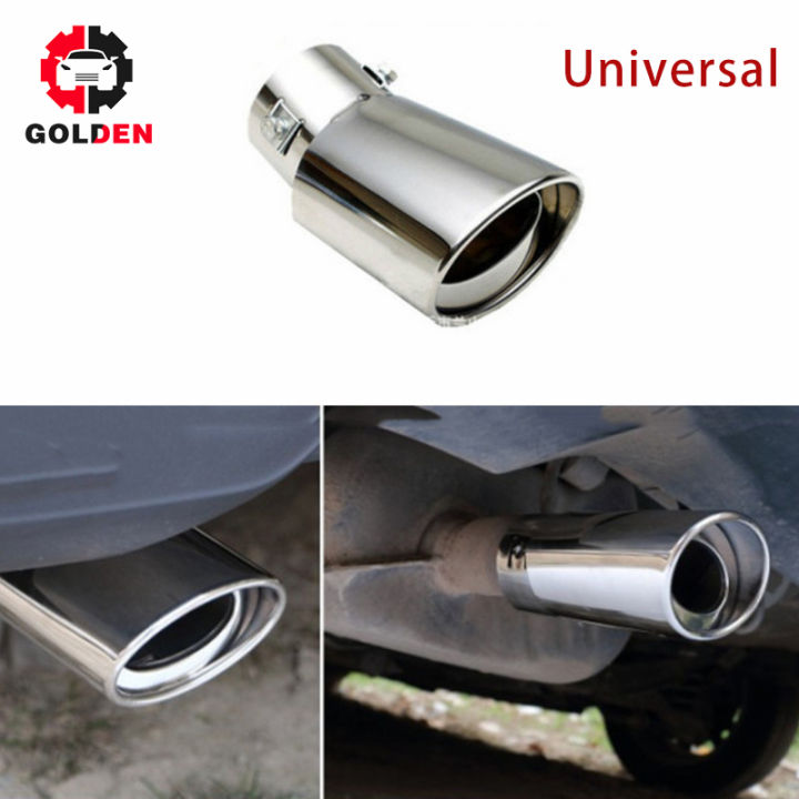 Universal Ujung Pipa Knalpot Mobil Racing Corong Knalpot Muffler ...