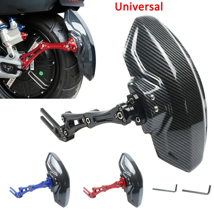 Motorcycle Universal Rear Mudguard CNC Printed Motorbike Rear Fender ...