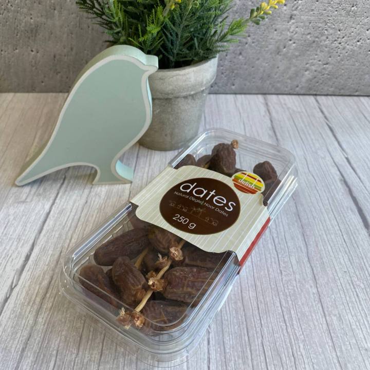 DELISH Tunision Branch Dates 250GM Kurma | Lazada