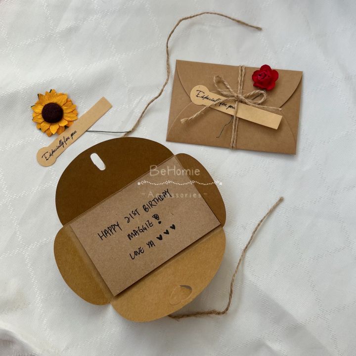 HANDWRITTEN NOTES handwritten gift card customised birthday wish card ...