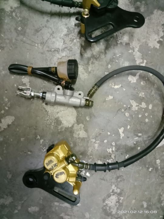 Brake Caliper With Master Set Rear XRM/Wave | Lazada