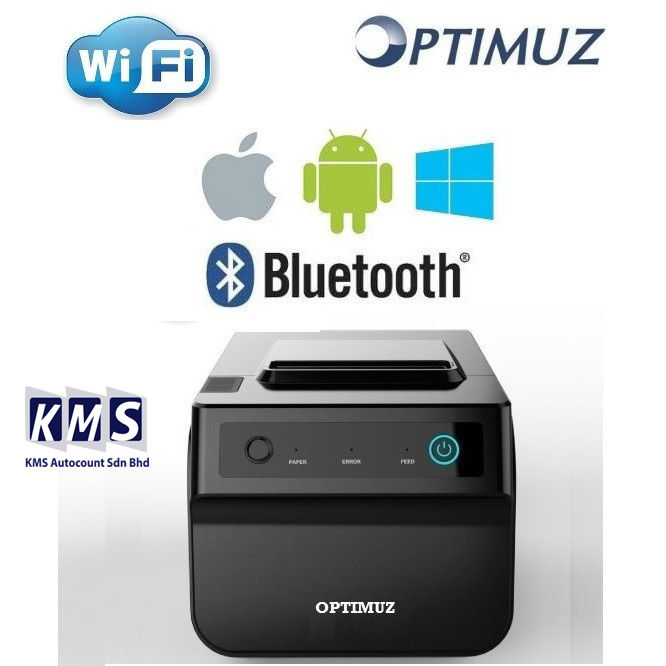 Optimuz THP80W-Bluetooth + WiFi Thermal Receipt Printer | Lazada