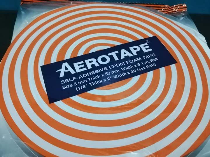 AEROTAPE SELF-ADHESIVE EPDM FOAM TAPE | Lazada PH