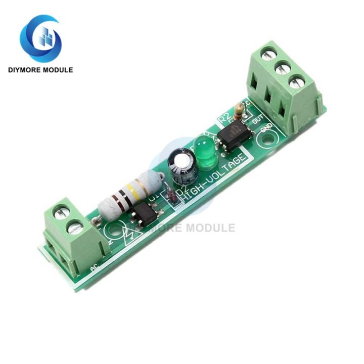 AC 220V Optocoupler Isolation Module 1 Channel Voltage Detector Board ...