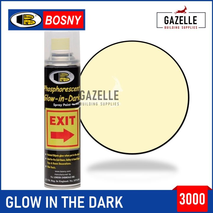 Bosny Phosphorescent Glow in Dark 3000 / Reflectorized Light Reflector ...