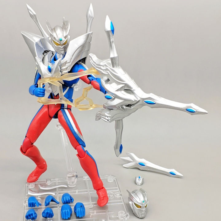SHF Anime Ultraman Zero Ultimate version Articulation Action Figure ...