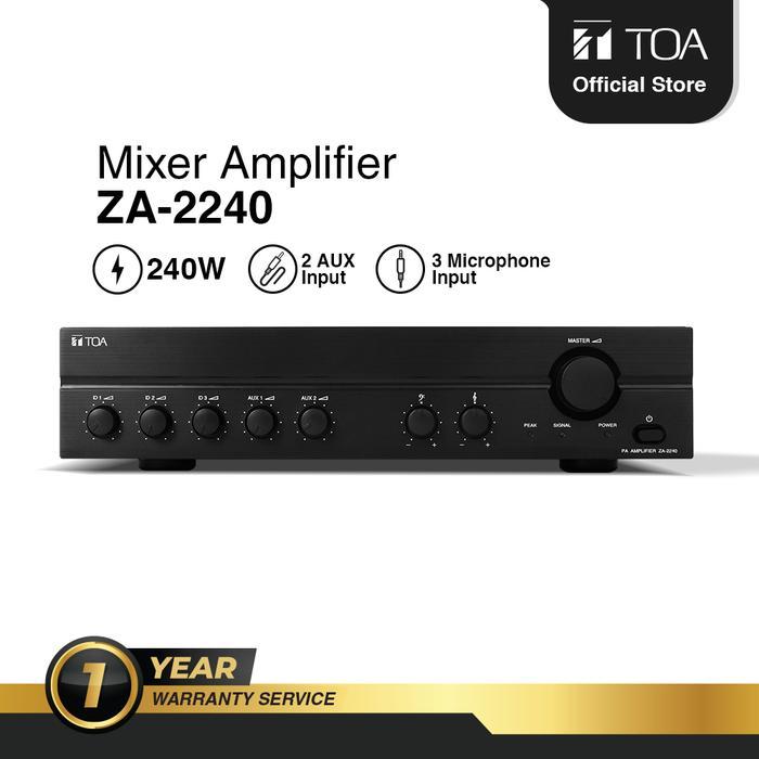 TOA ZA-2240 Power Amplifier 240 W | Lazada Indonesia