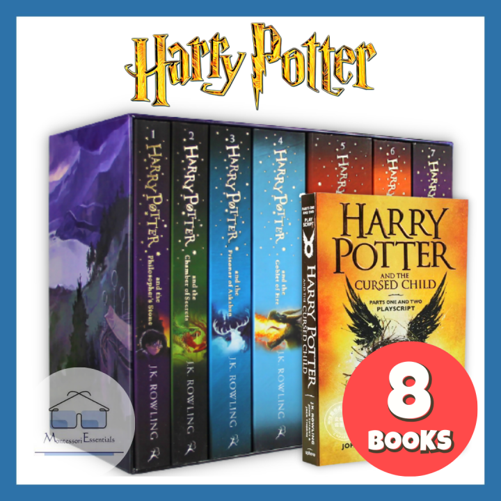 [SG STOCK] Harry Potter 8 Book Box Set: The Complete Collection (UK Edition) [Fiction English ...