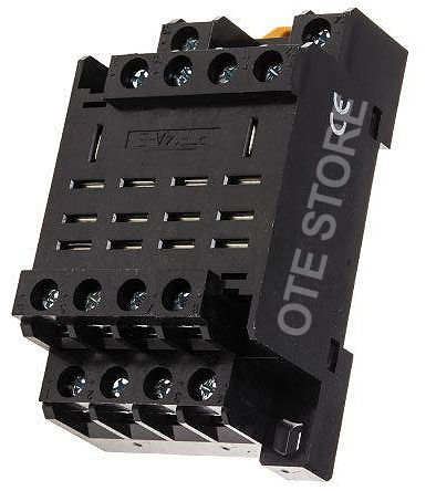 PTF14A 14PIN FLAT PIN RELAY BASE SOCKET (LY-4) | Lazada