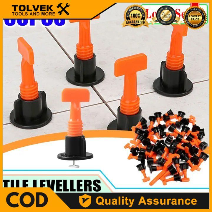 【Delivered Within Two Days】50PCS Tile Levellers Mini Level Wedges ...