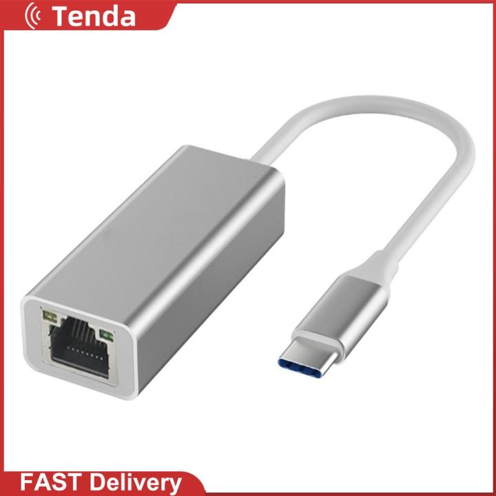 Type-C To RJ45 Gigabit Ethernet USB Network Card USB Type-C Wired LAN ...