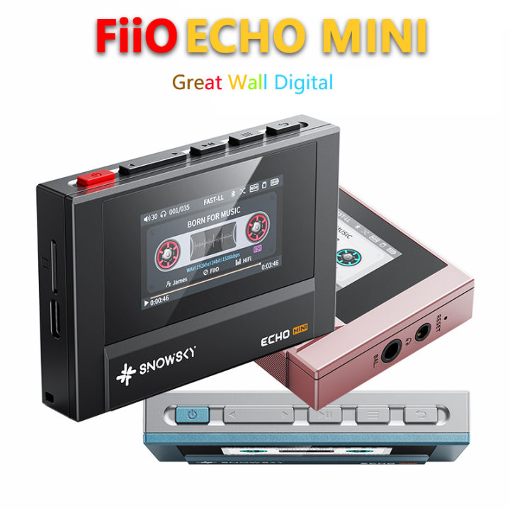 Free Shipping FiiO Snowsky ECHO MINI Music Player Portable Lossless Bluetooth Colorful Screen ...